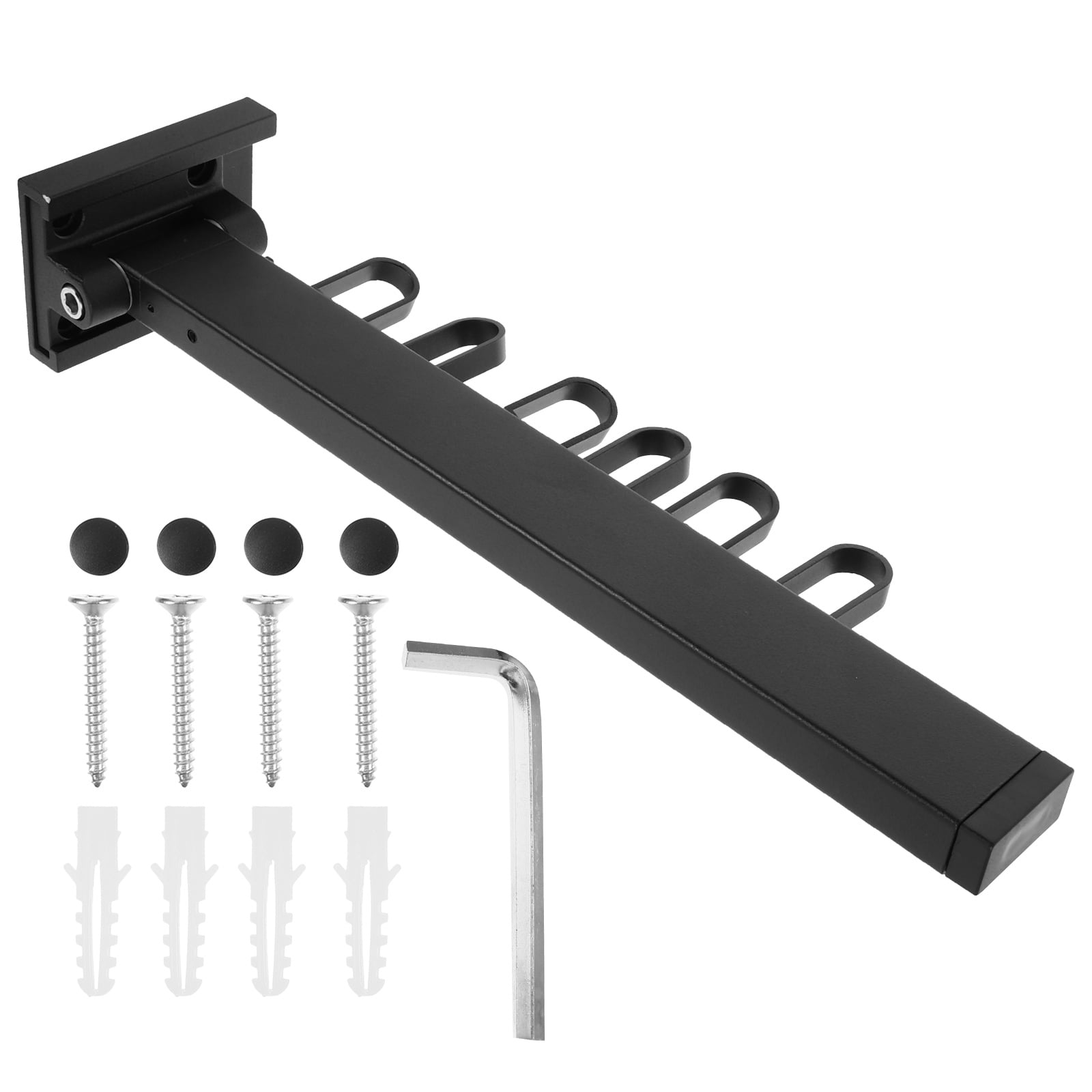 Houderco 1Pack Laundry Hanging Rack Collapsible Wall-mounted Drying ...