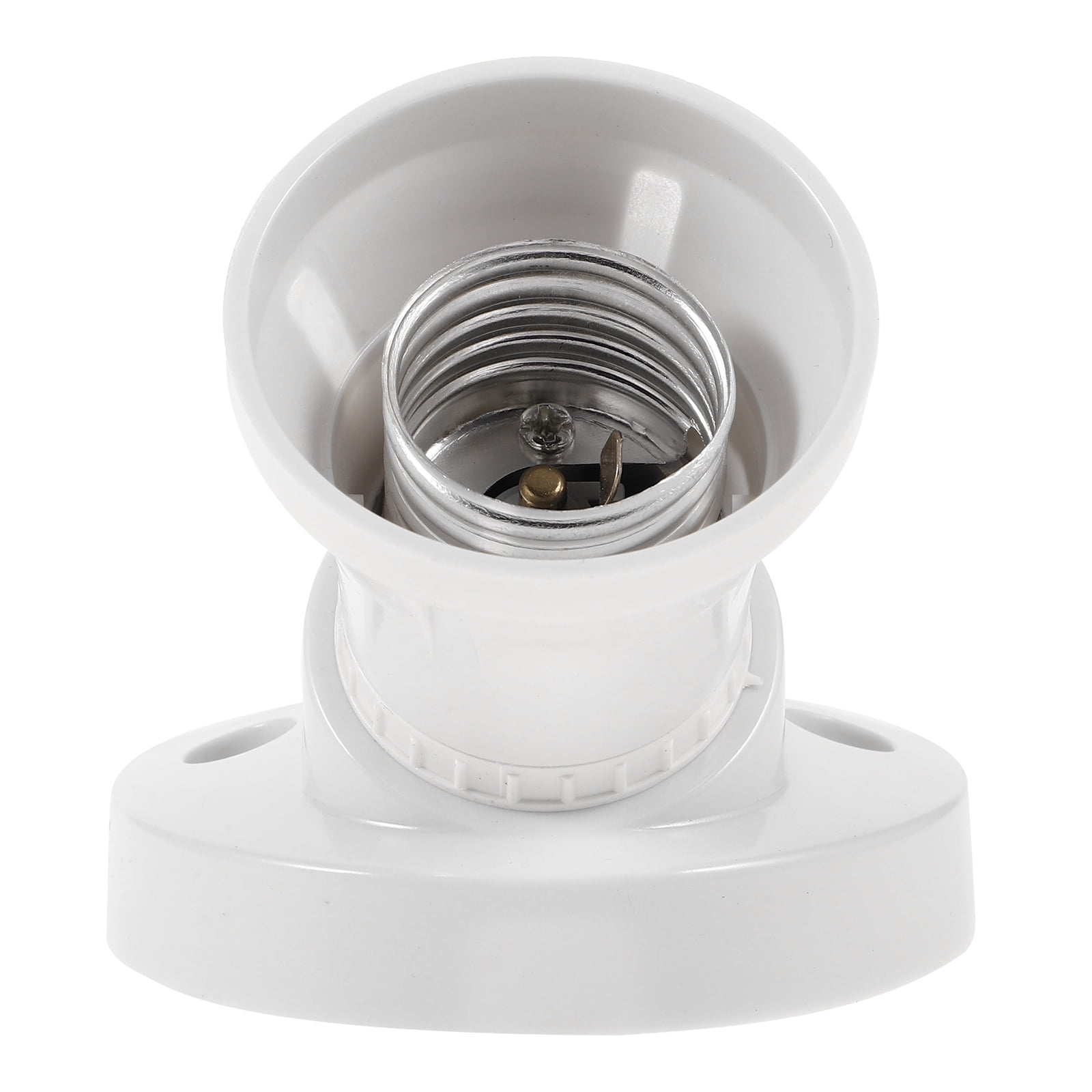 Houderco 1Pcs White E27 Lamp Base for Homeowners Socket Light Fixture ...