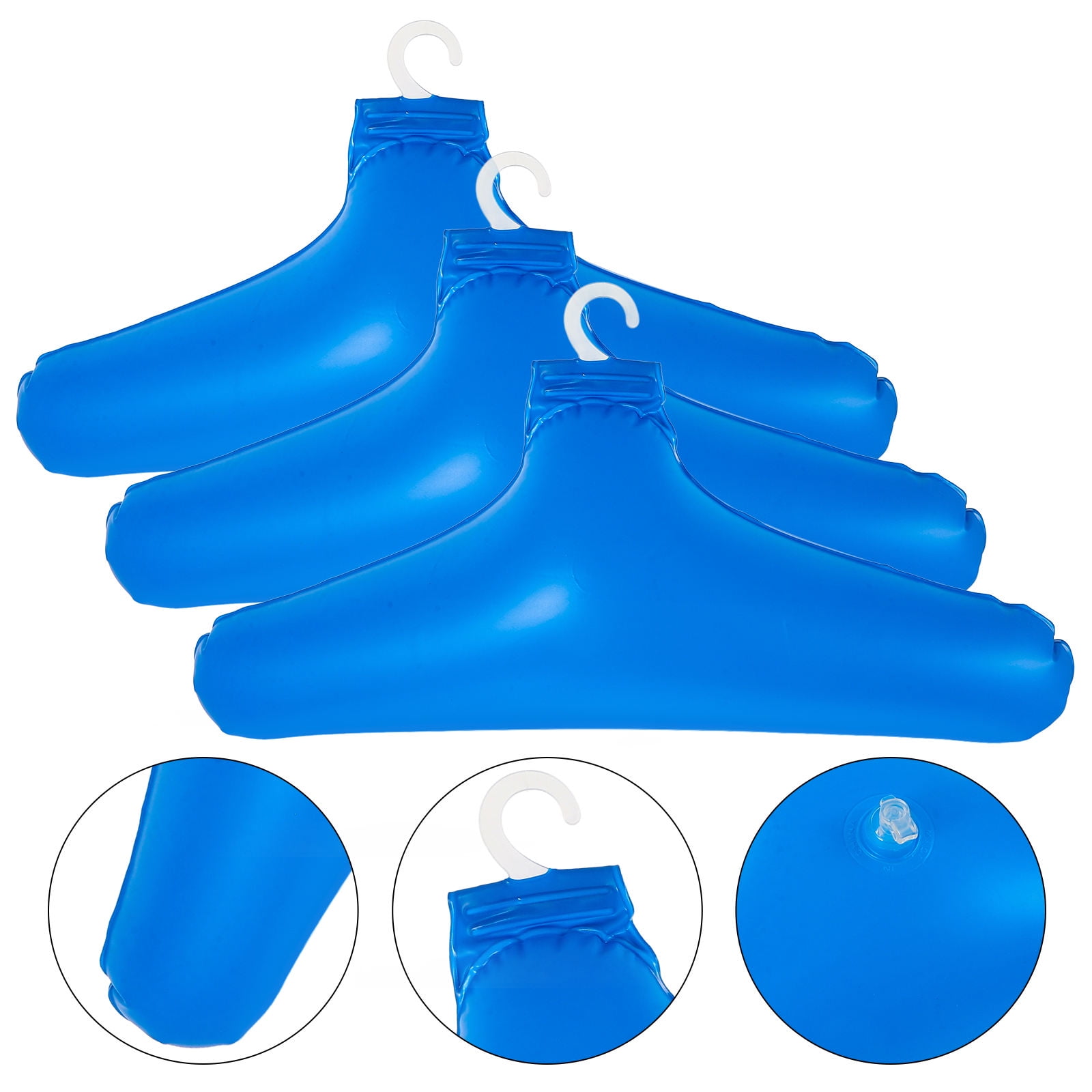Houderco 3Pcs Inflatable Hanger Foldable Hanger For Travel Clothes ...