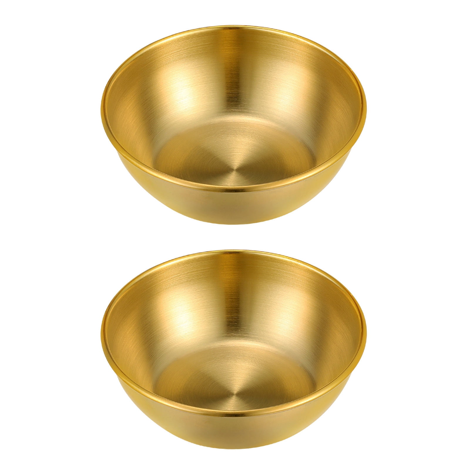 Houderco 4Pcs 3.14Inch Golden Cooking Prep Bowls Stainless Steel ...