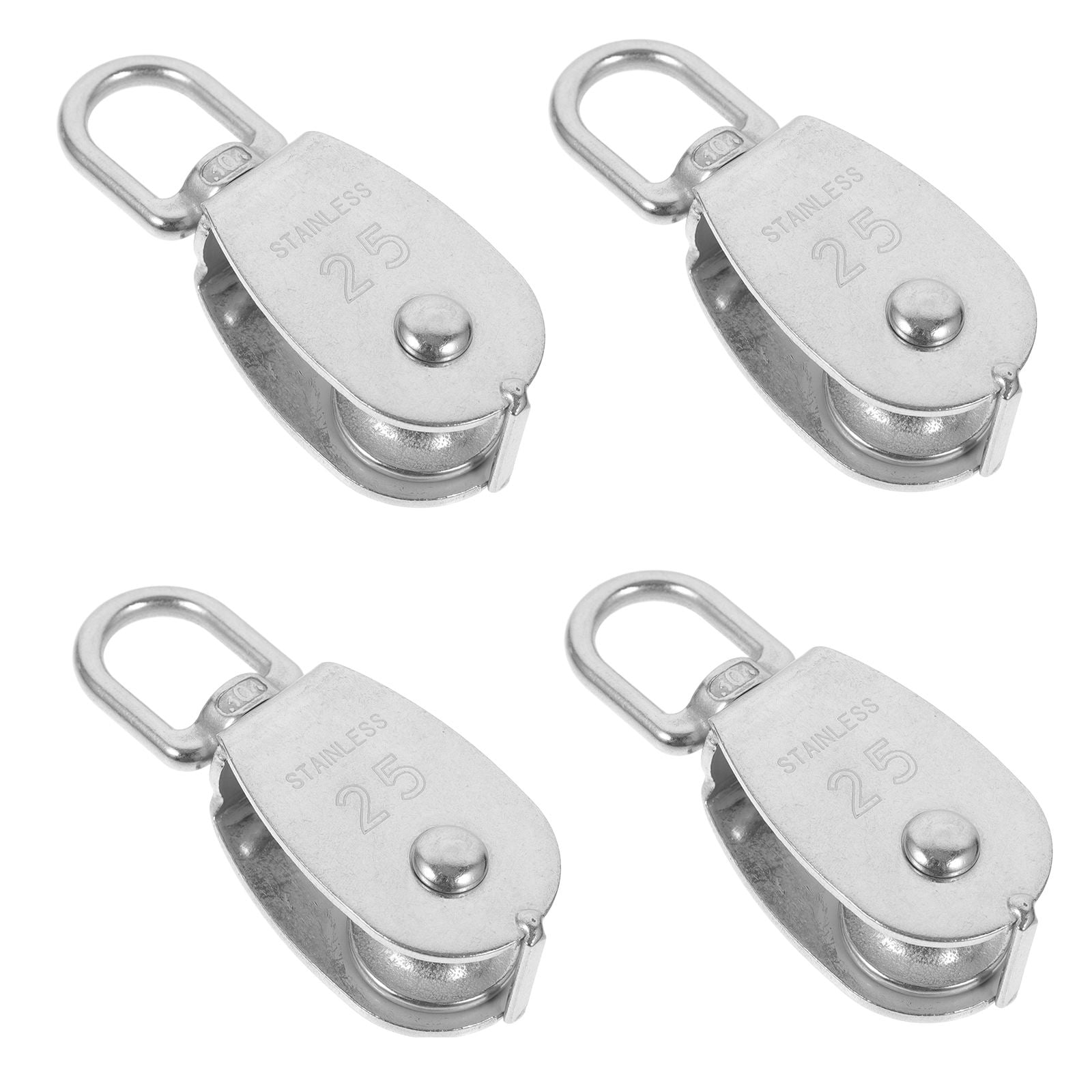 Houderco 4Pcs Pulley Protector for Lifting and Rigging Stainless Steel ...
