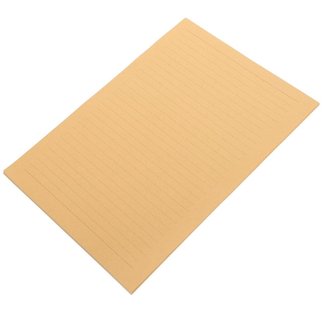 Houderco 50 Sheets Vintage Style Rectangular Paper Decorative Letter ...