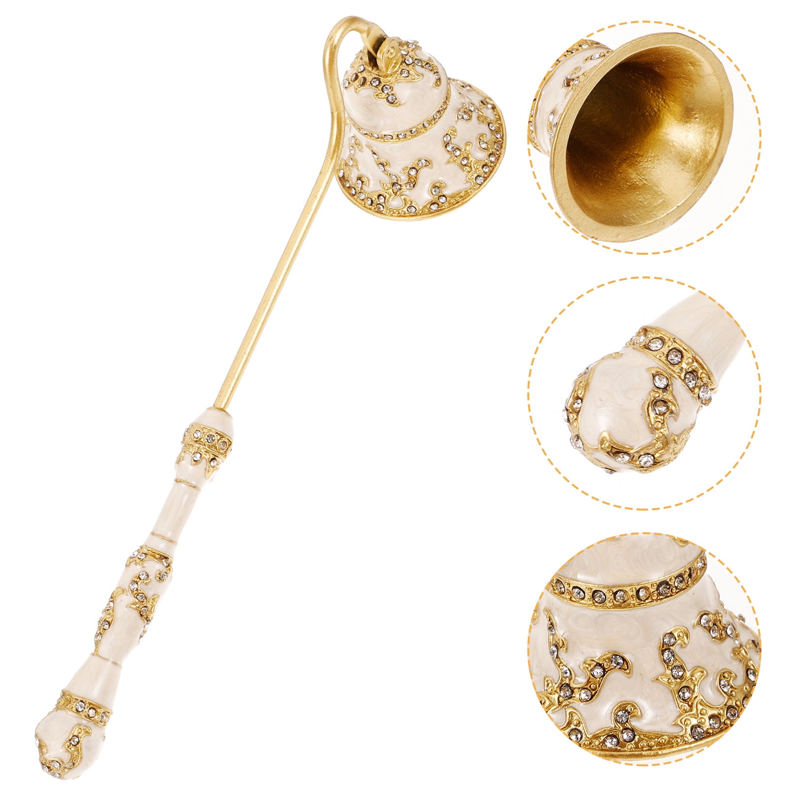 Houderco Antique Candle Snuffer Vintage Candle Extinguisher Tool With ...