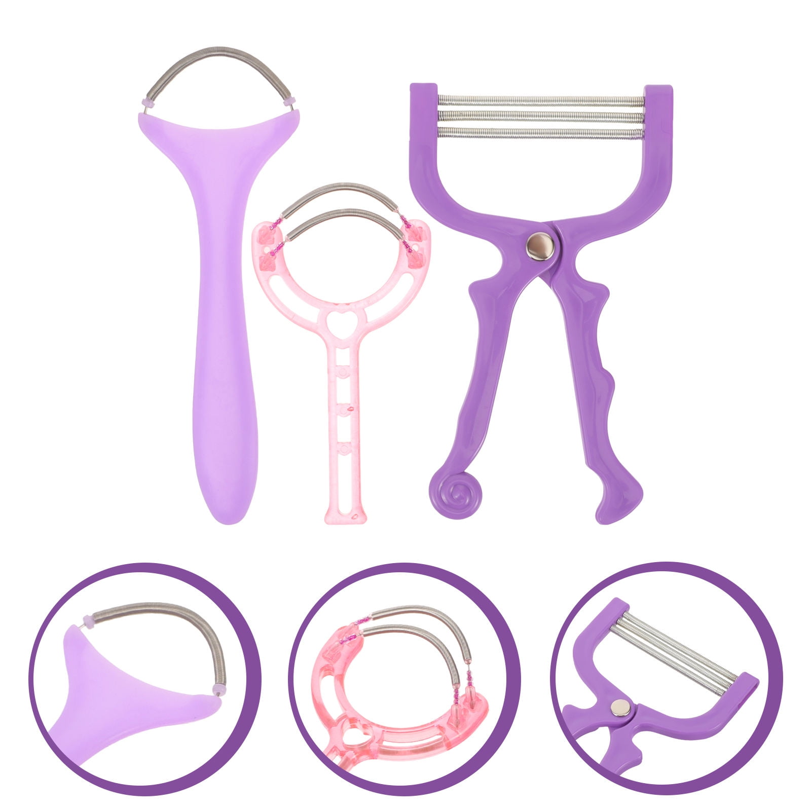 Houderco Facial Hair Threading Device 3Pack for Women Facial Hair ...