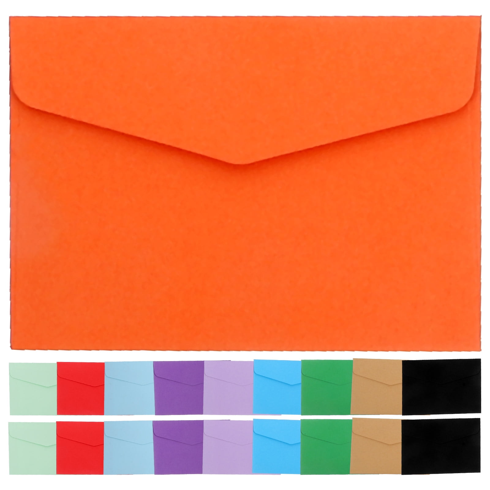 Houderco Invitation Envelopes 60Pcs Assorted Color Rectangular Paper ...