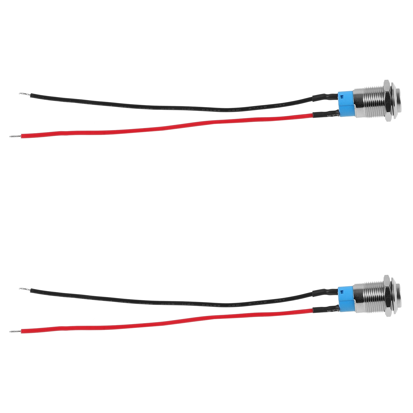 Houderco Momentary Action Self-locking Push Button Switch 2Pcs Silver ...