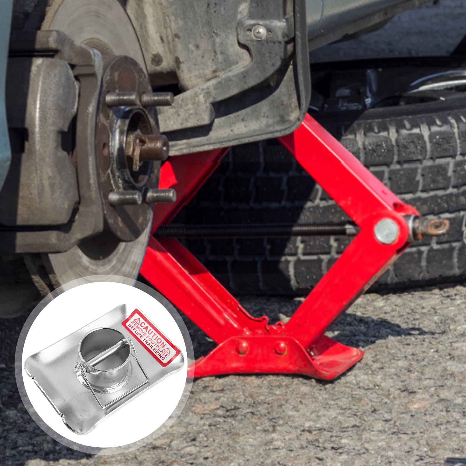 Houderco Rectangular Jack Plate for Transportation and Storage 1Pcs 11 ...