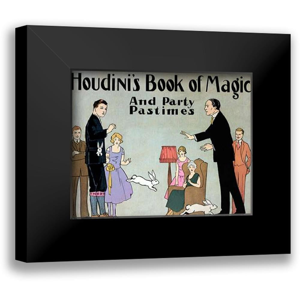 Houdini, Harry 14x12 Black Modern Framed Museum Art Print Titled ...