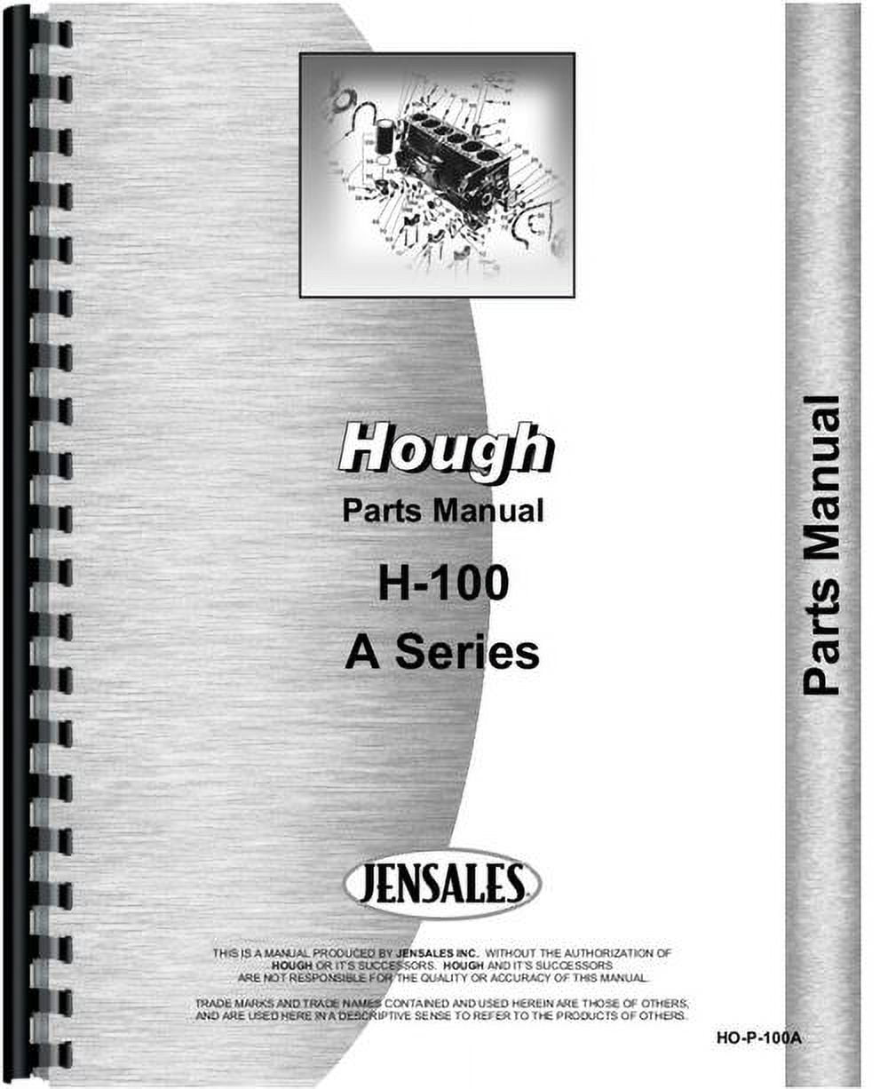 Hough H-100A Pay Loader Parts Manual - Walmart.com