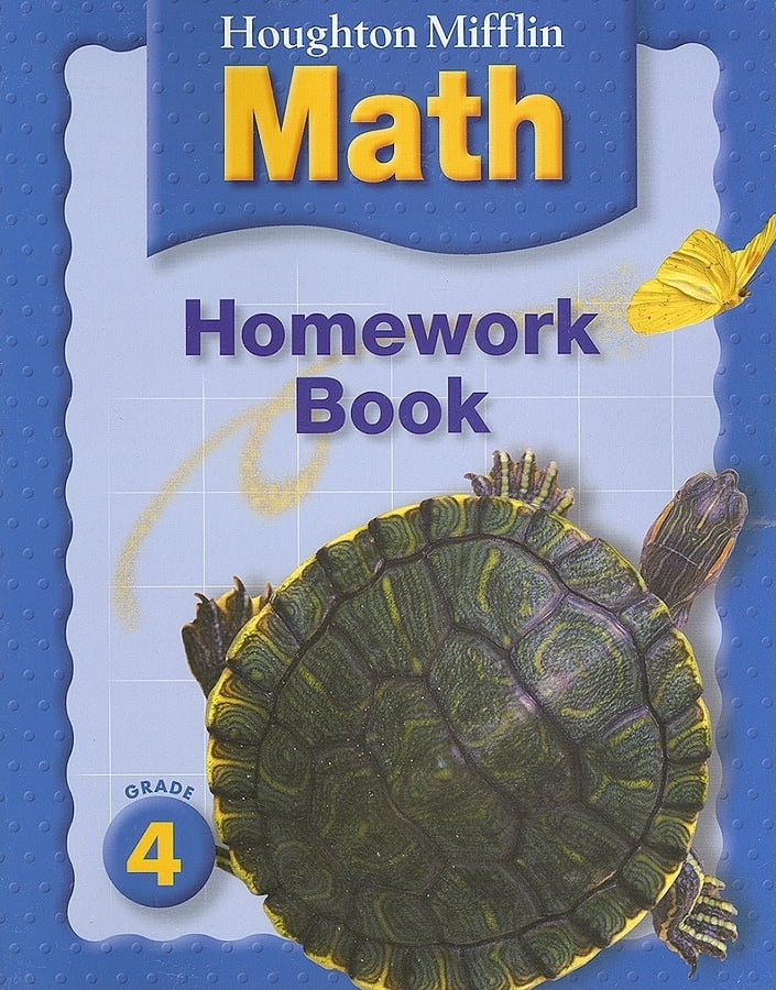 Houghton Mifflin Math (C) 2005: Homework Book Grade 4 (Paperback) by ...