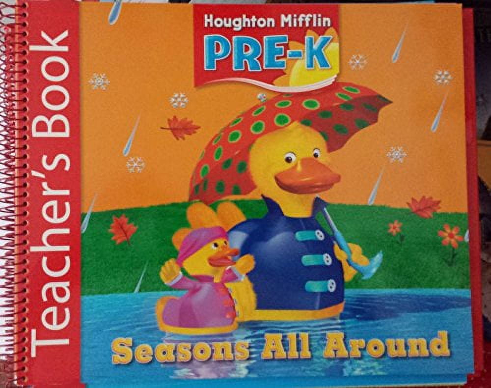 Pre-Owned Houghton Mifflin Pre-K: Teacher Book Theme 4 Grade Pre K 2006 ...