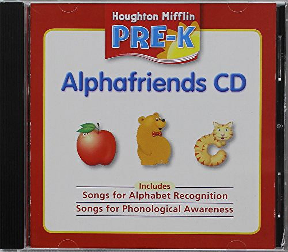 Pre-Owned Houghton Mifflin Pre-k Alphafriends Cd Grade Pre K Hardcover ...