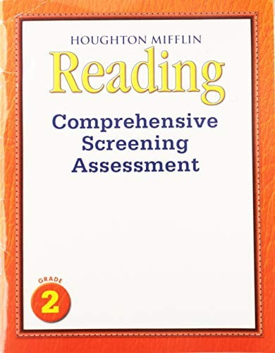 Pre-Owned Houghton Mifflin Reading, Grade 2 : Comprehensive Screening ...