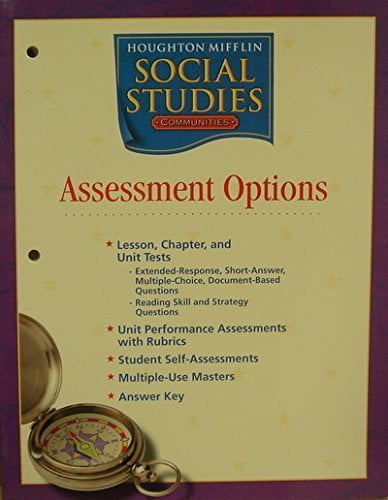 Pre-Owned Houghton Mifflin Social Studies: Assessment Options Blackline Masters, Level 3 ...