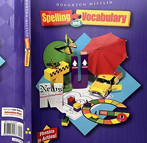 Pre-Owned Houghton Mifflin Spelling and Vocabulary: Student Book ...