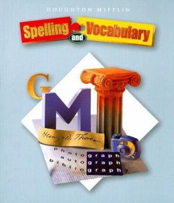 Pre-Owned Houghton Mifflin Spelling and Vocabulary: Student Book ...