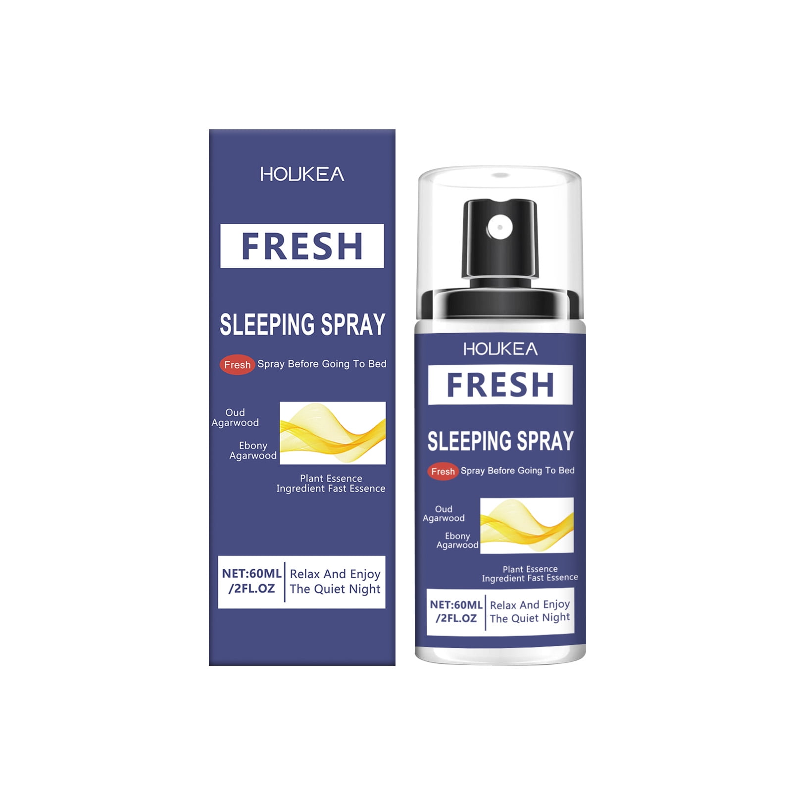 Houkea Refreshing Sleep Spray Herbal Ingredients Enjoy A Restful Night ...