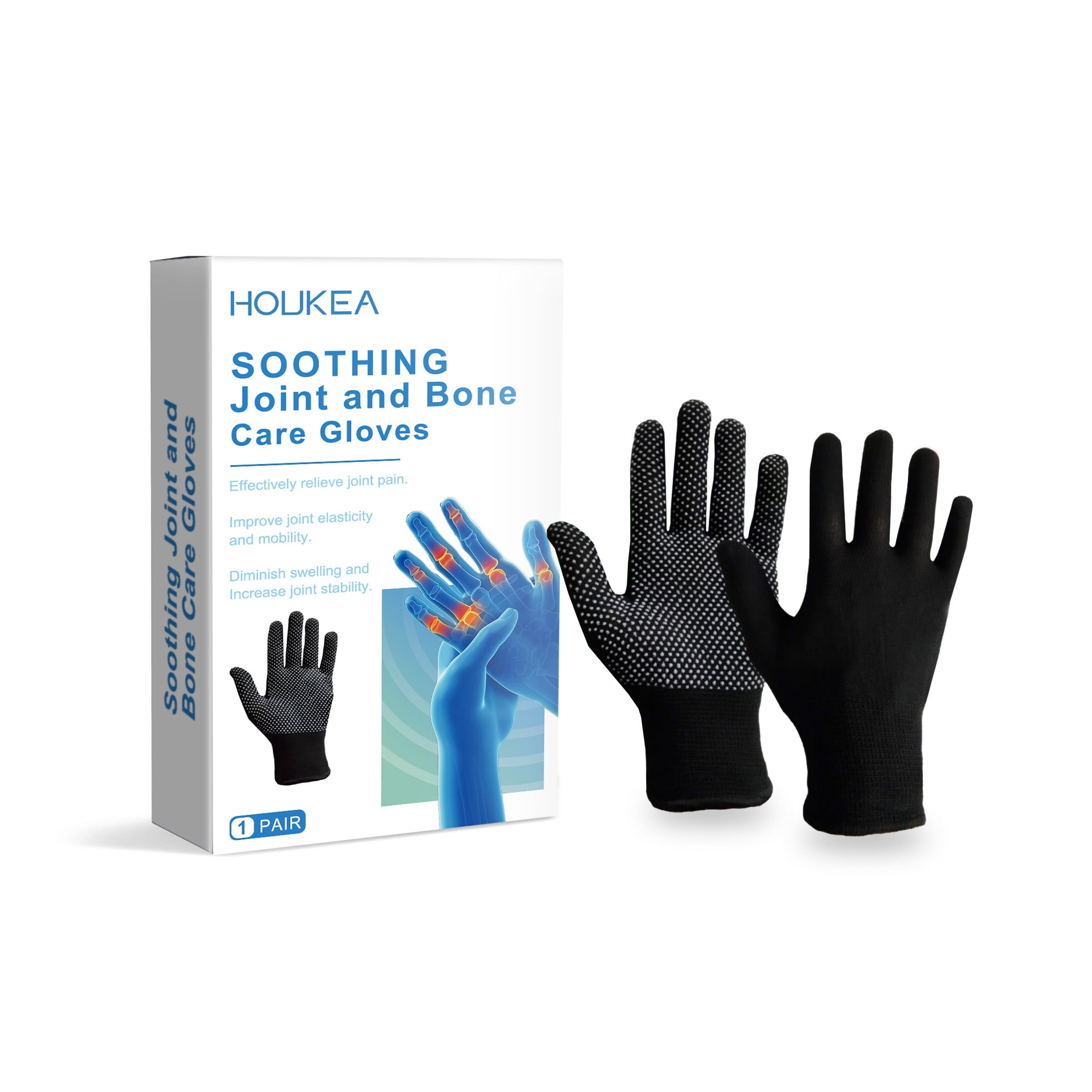 Houkea Soothing Joint Adhesive Gloves Daily Soothing Thumb Joint Repair ...