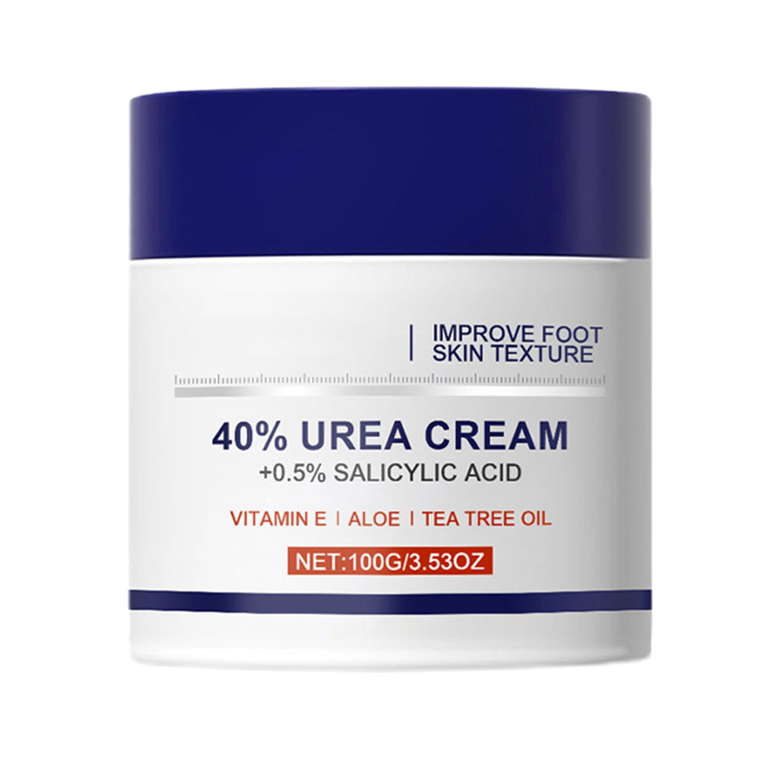 Houkea Urea Cream for Feet for Dry Cracked, Moisturizing & Hydration, 40% Urea Cream Plus 5% ...