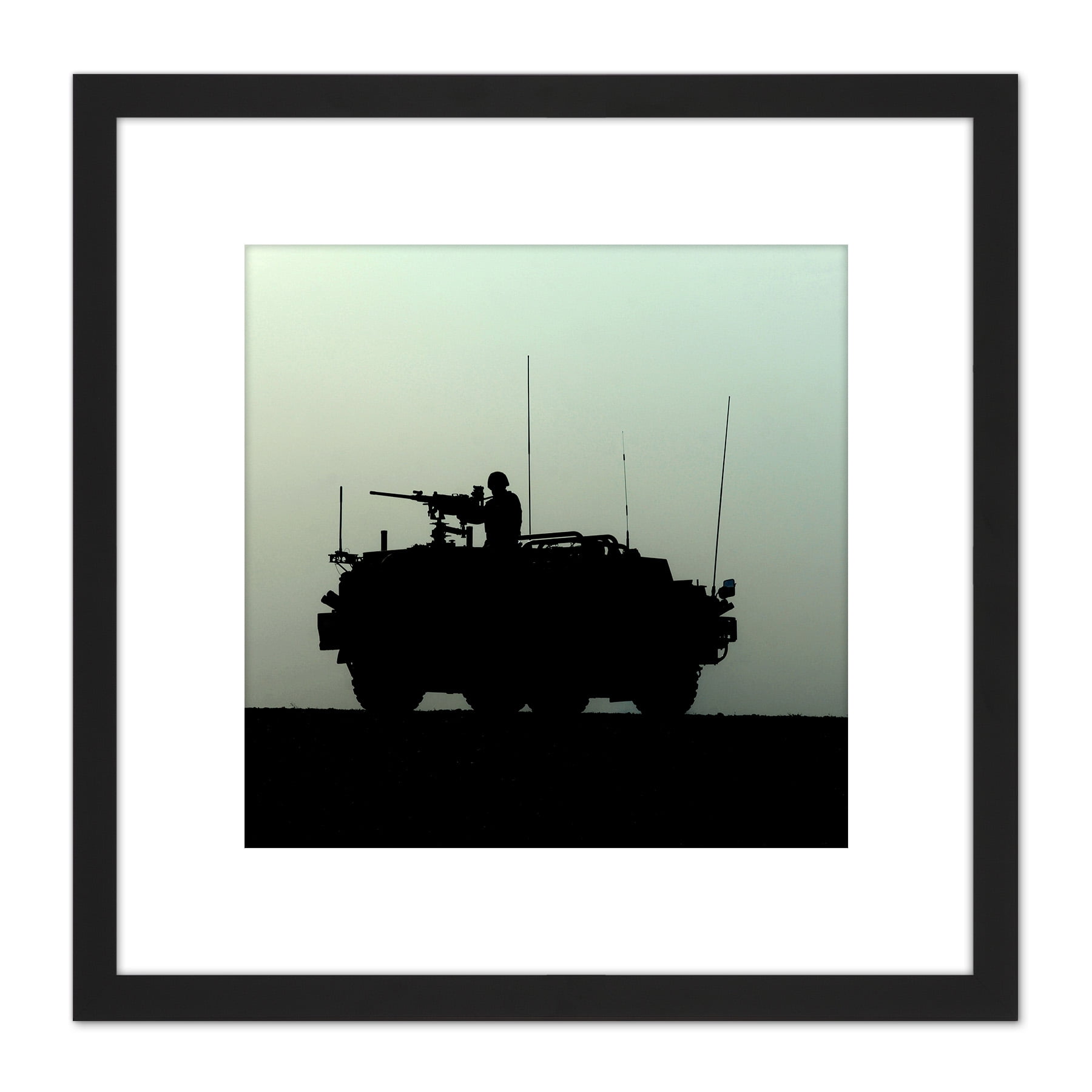 Houlding Military UK Jackal Armoured Vehicle Photo 8X8 Inch Square ...