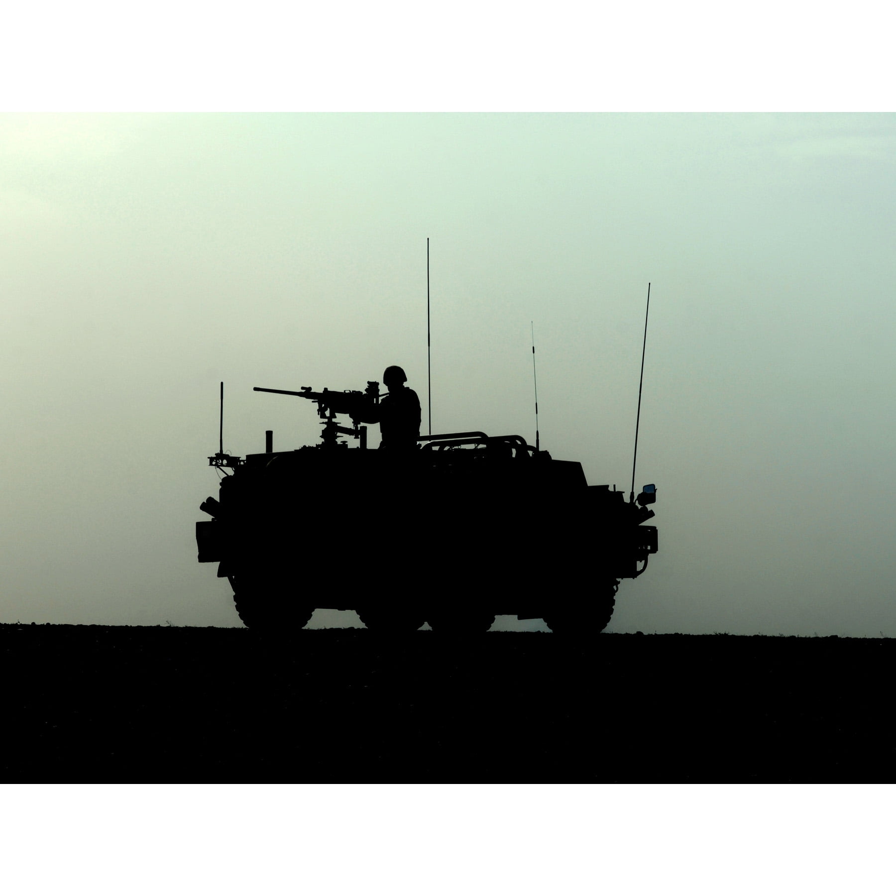 Houlding Military UK Jackal Armoured Vehicle Photo Extra Large XL Wall ...