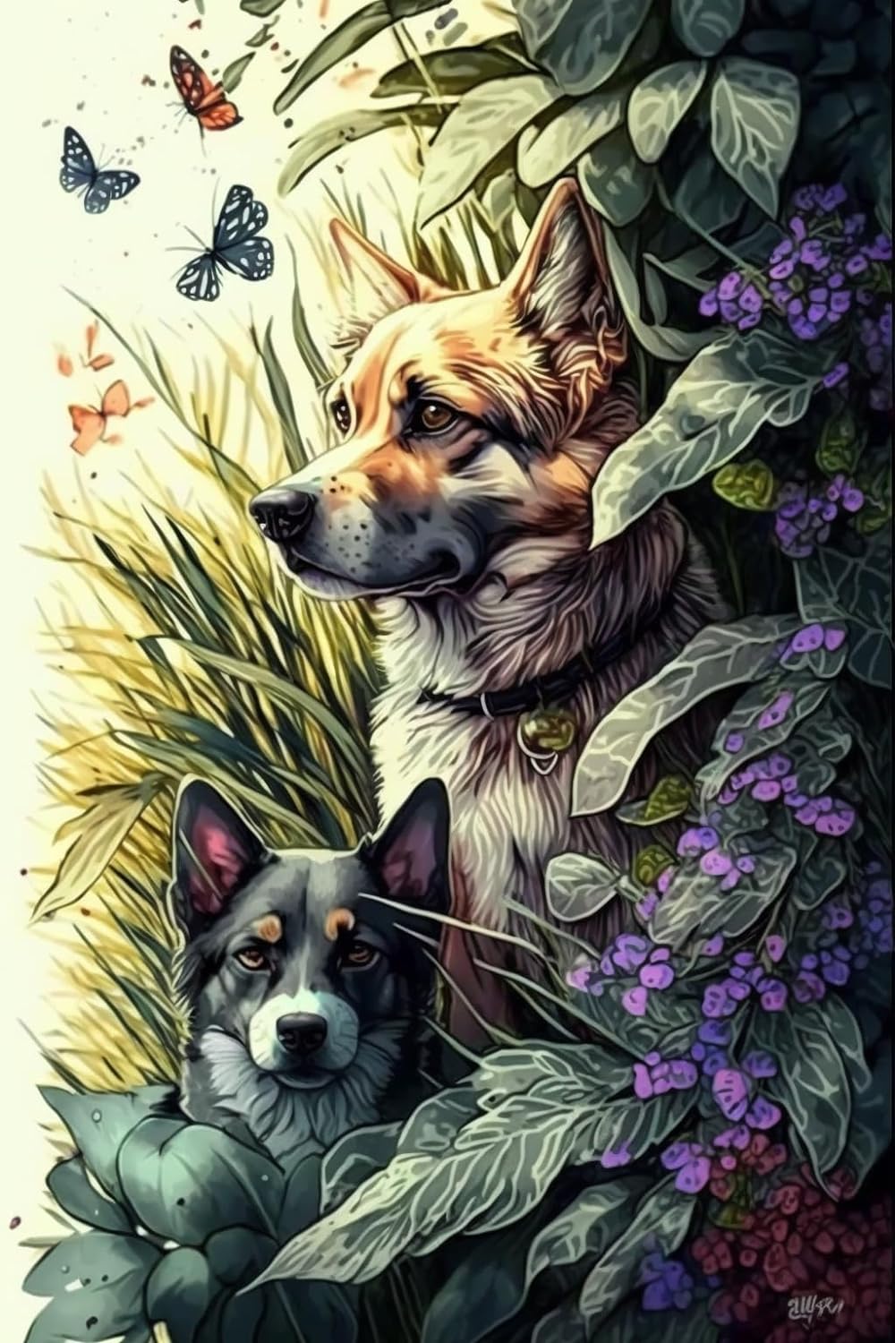 Hound Dog 500 Piece Jigsaw Puzzle Suitable for All Groups of People ...