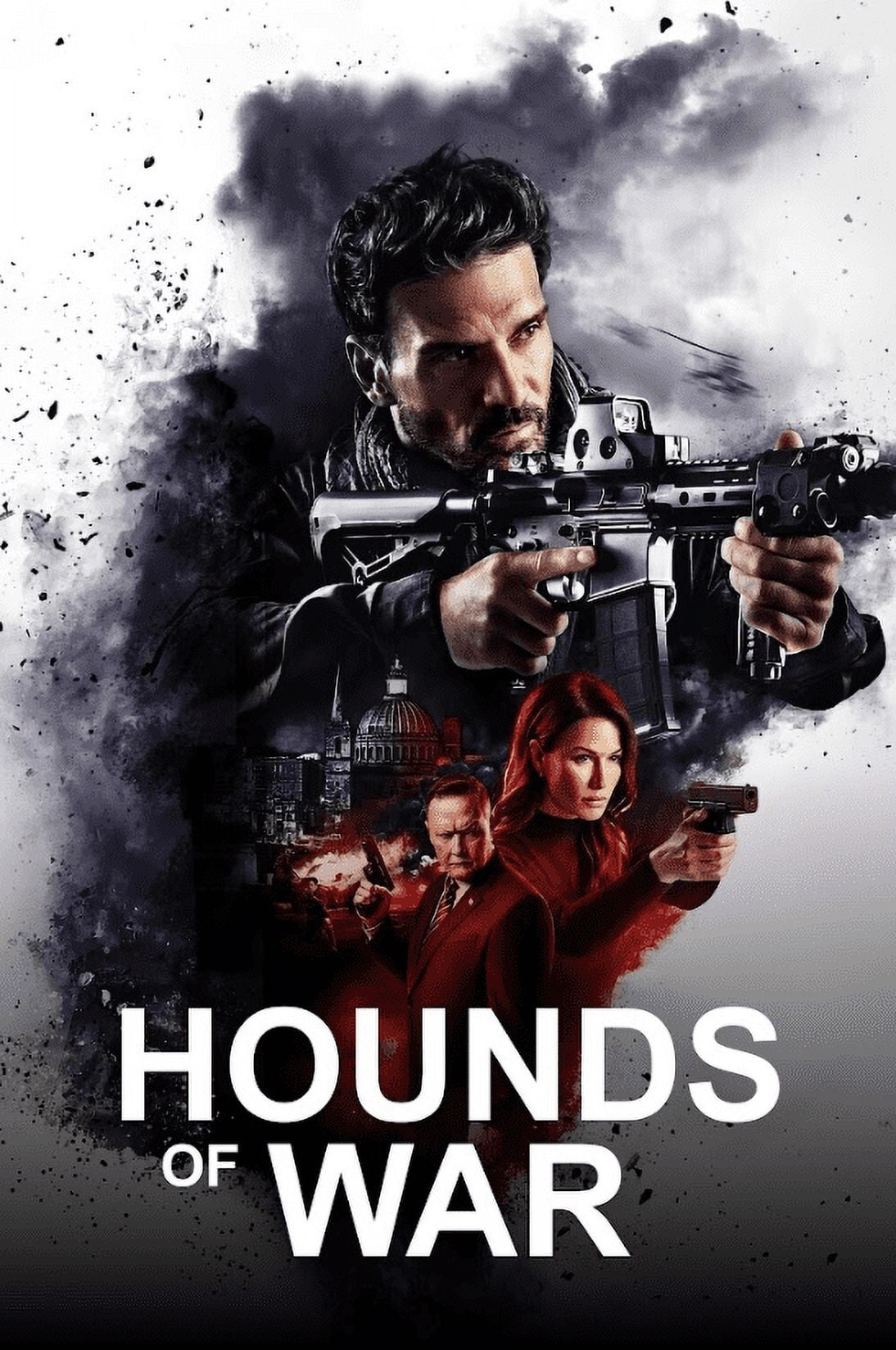 Hounds of War (2024) Movie Poster 24x36 Action Thriller, Intense ...