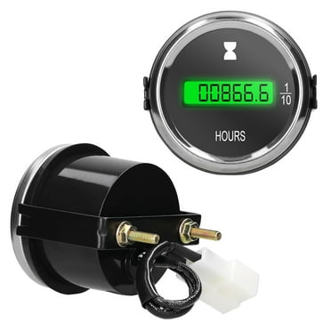 85mm Waterproof Digital GPS Speedometer Gauge With 7 Colors Backlight For Car Boat Gauge ...