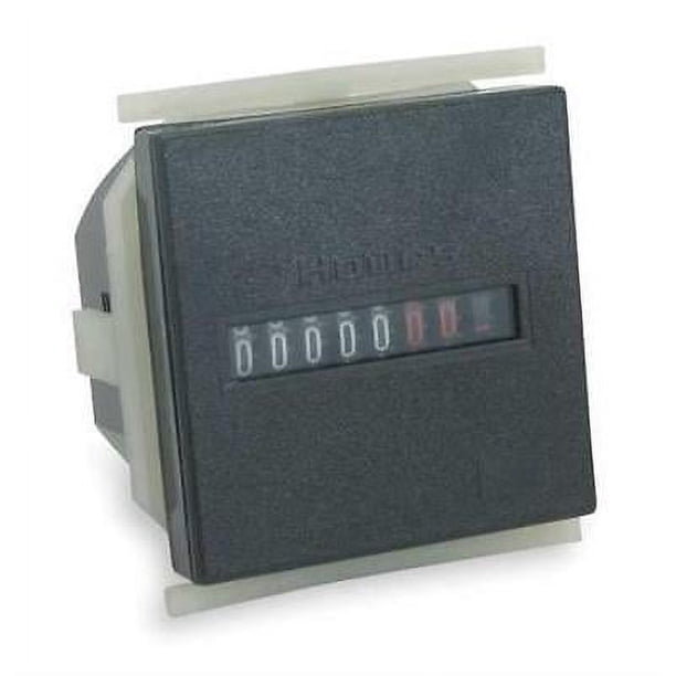 Hour Meter, Square, 7 Digit, 100-130VAC - Walmart Business Supplies