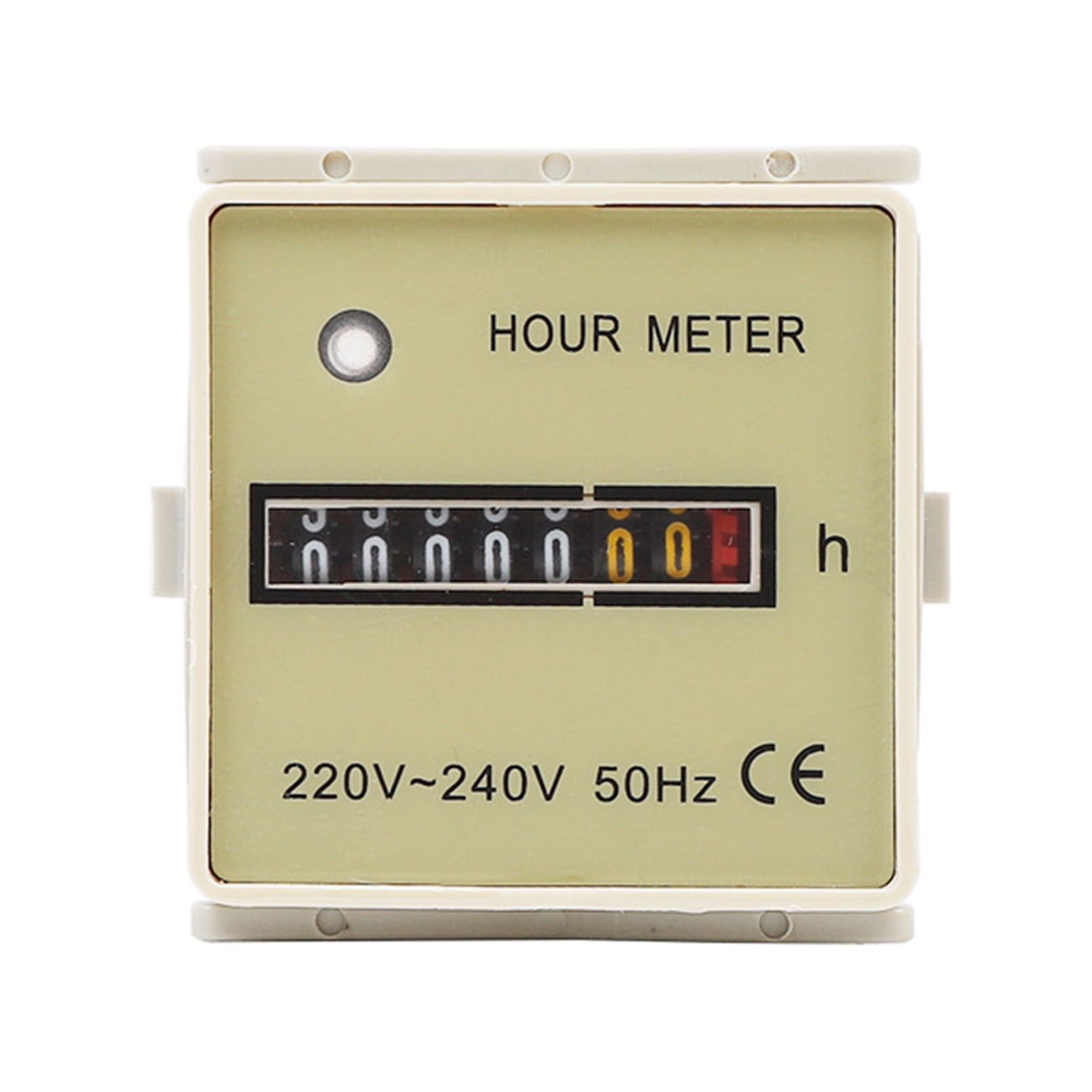 Hour Meter Timers Counter 220V-240V 50Hz Operating Hours Counter Gauge ...