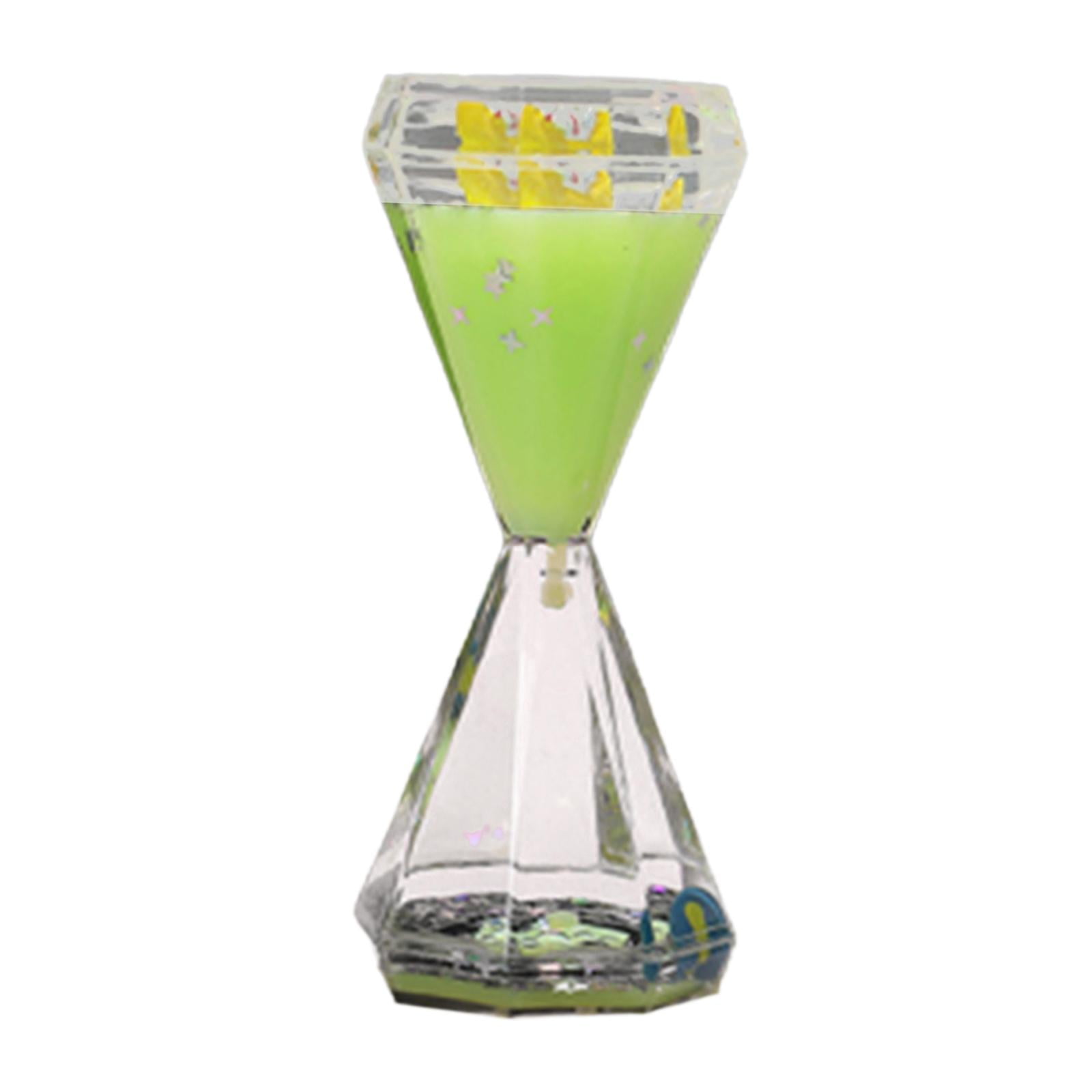 Hourglass Liquid Bubbler Liquid Motion Bubbler Timer for Toddlers Boys ...