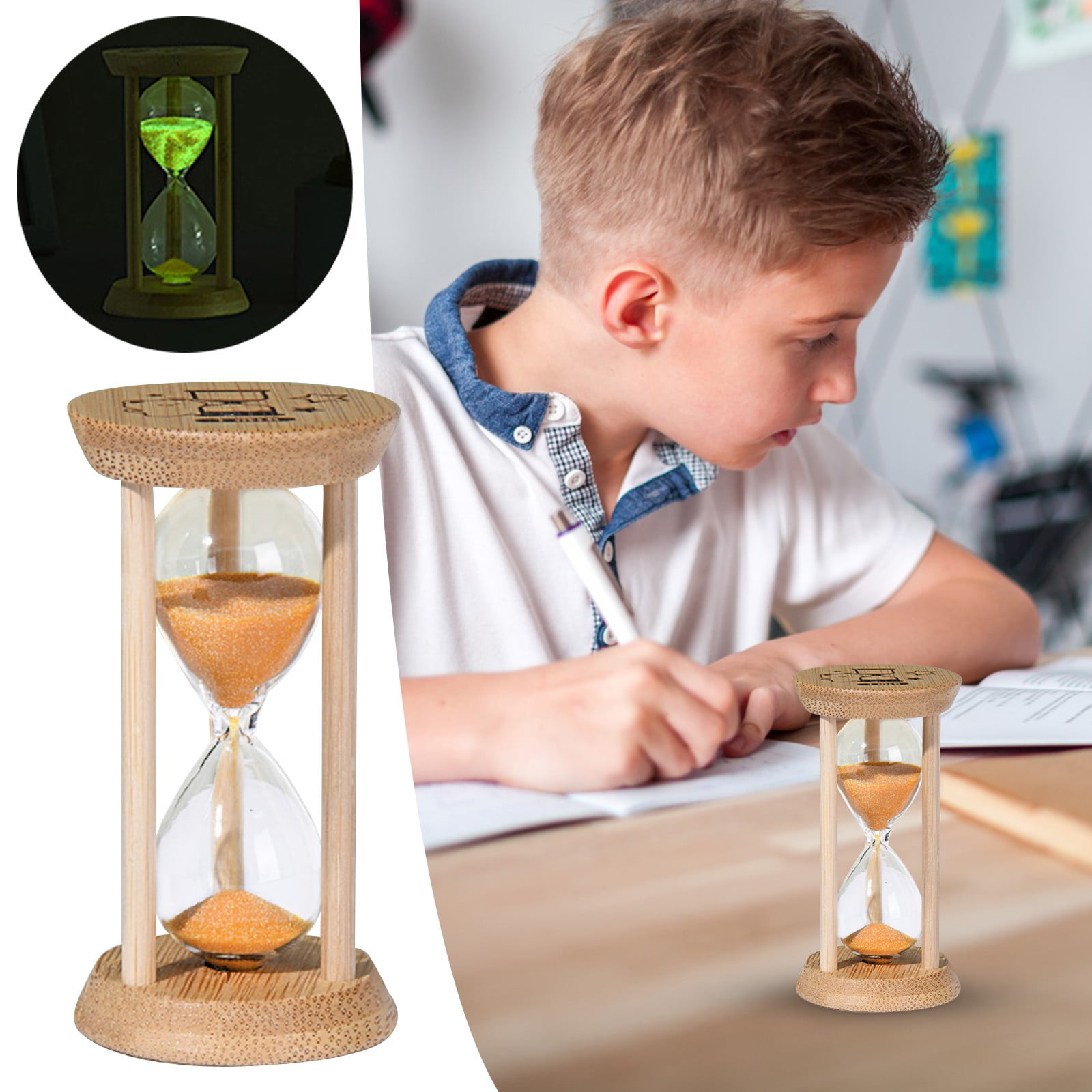 Hourglass Sale Items! Hourglass 1 Minute,Weight: 160G, 5.46*3.12In, Aureia Home Gadgets, Home ...