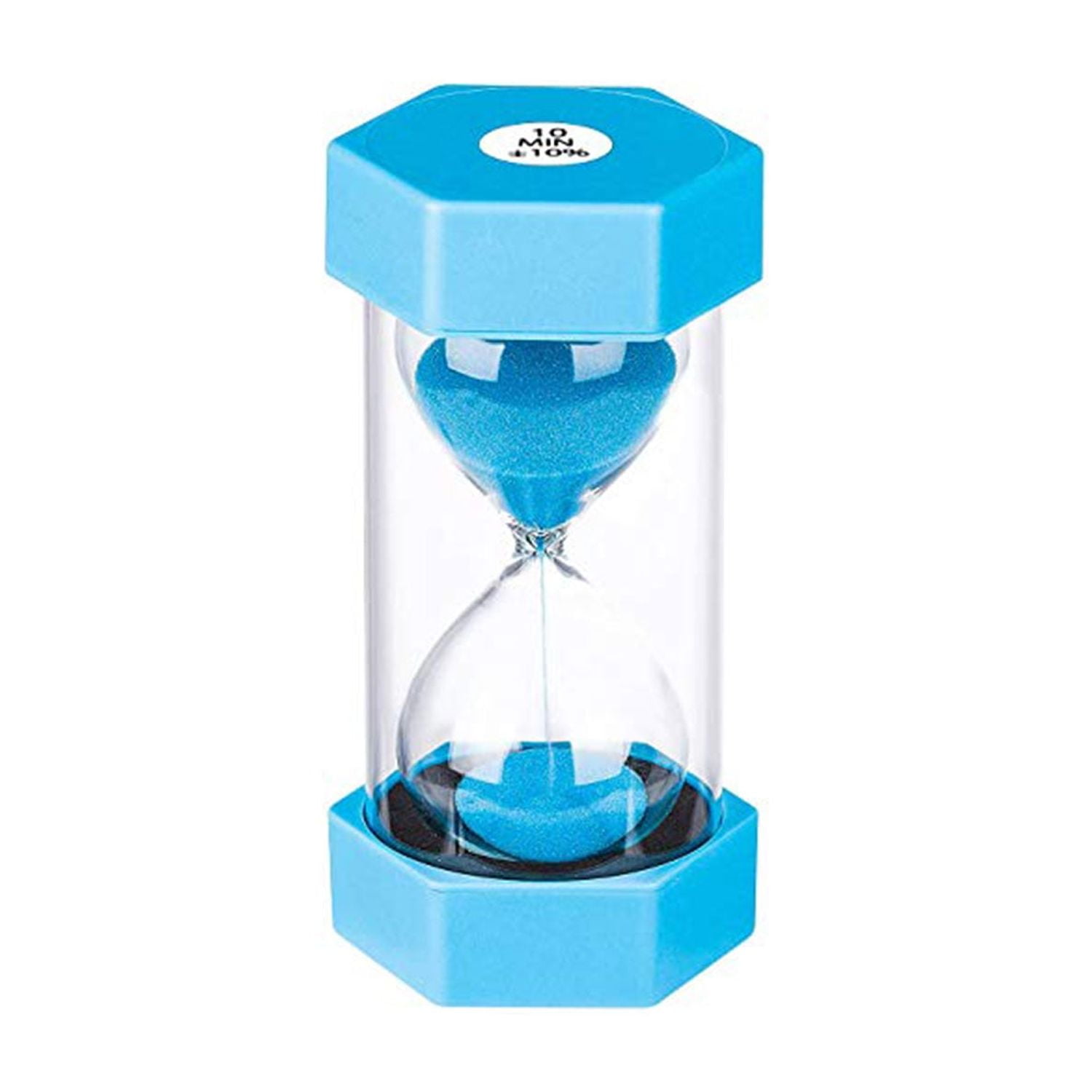 Hourglass Sand Timer, 10 Minutes Sand Clock Set, Acrylic Colorful Reloj ...