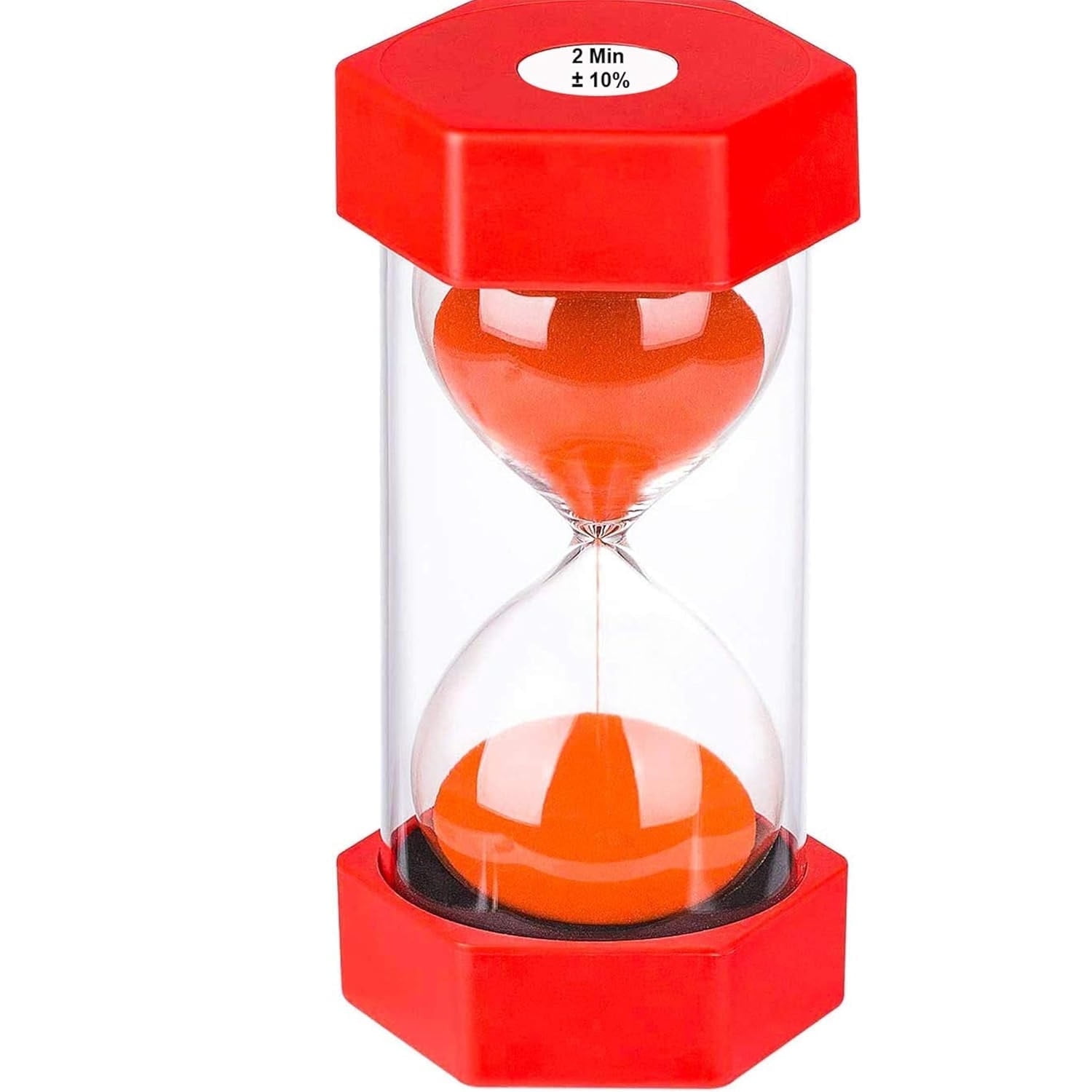 Hourglass Sand Timer, 2 Minutes Sand Clock Set, Acrylic Colorful Reloj ...