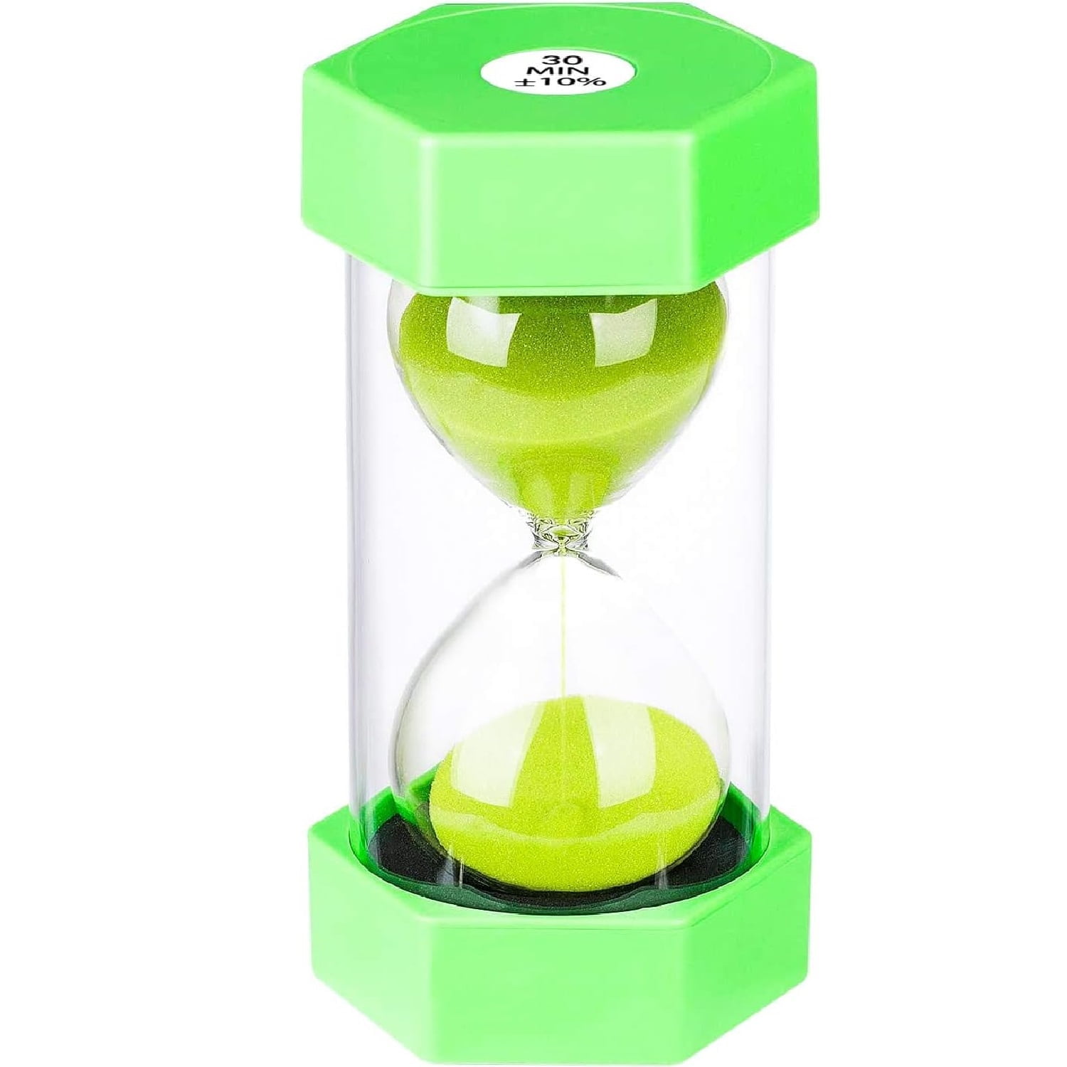 Hourglass Sand Timer, 60 Minutes Sand Clock Set, Acrylic Colorful Reloj ...