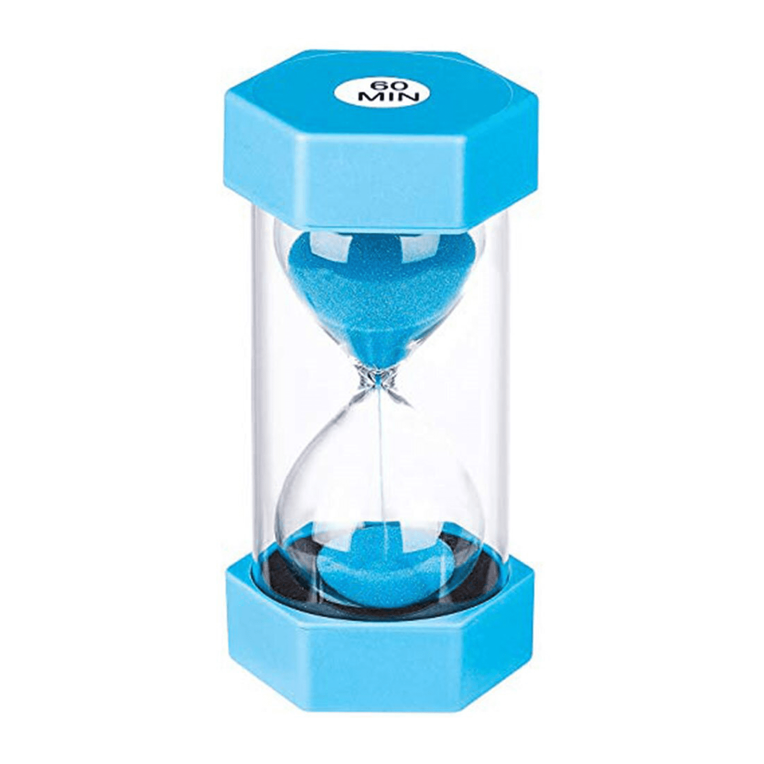 Hourglass Sand Timer, 60 Minutes Sand Clock Set, Acrylic Colorful Reloj ...