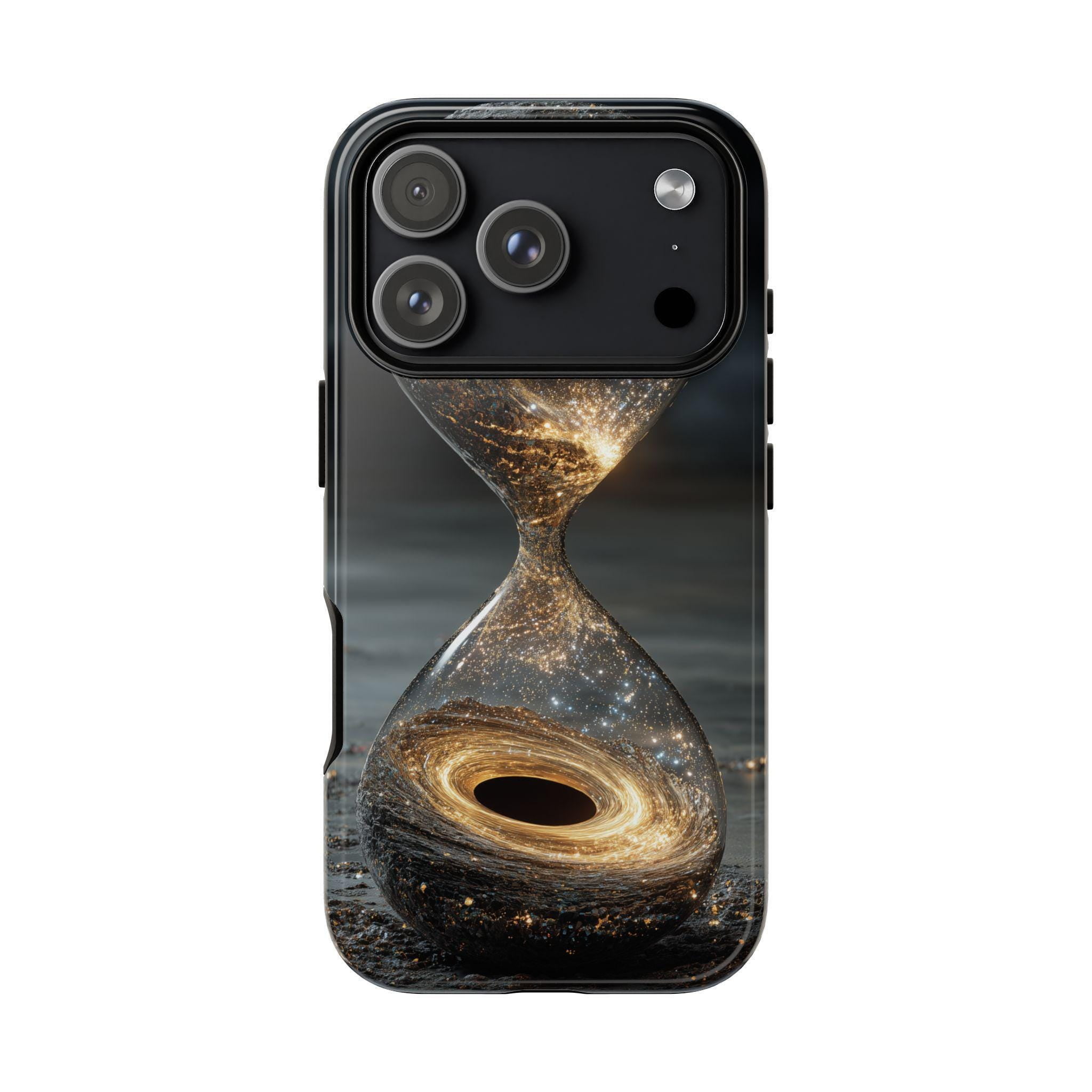Hourglass Stars Galaxies Black Hole Cosmic Universe Phone Case 17 16 15 ...