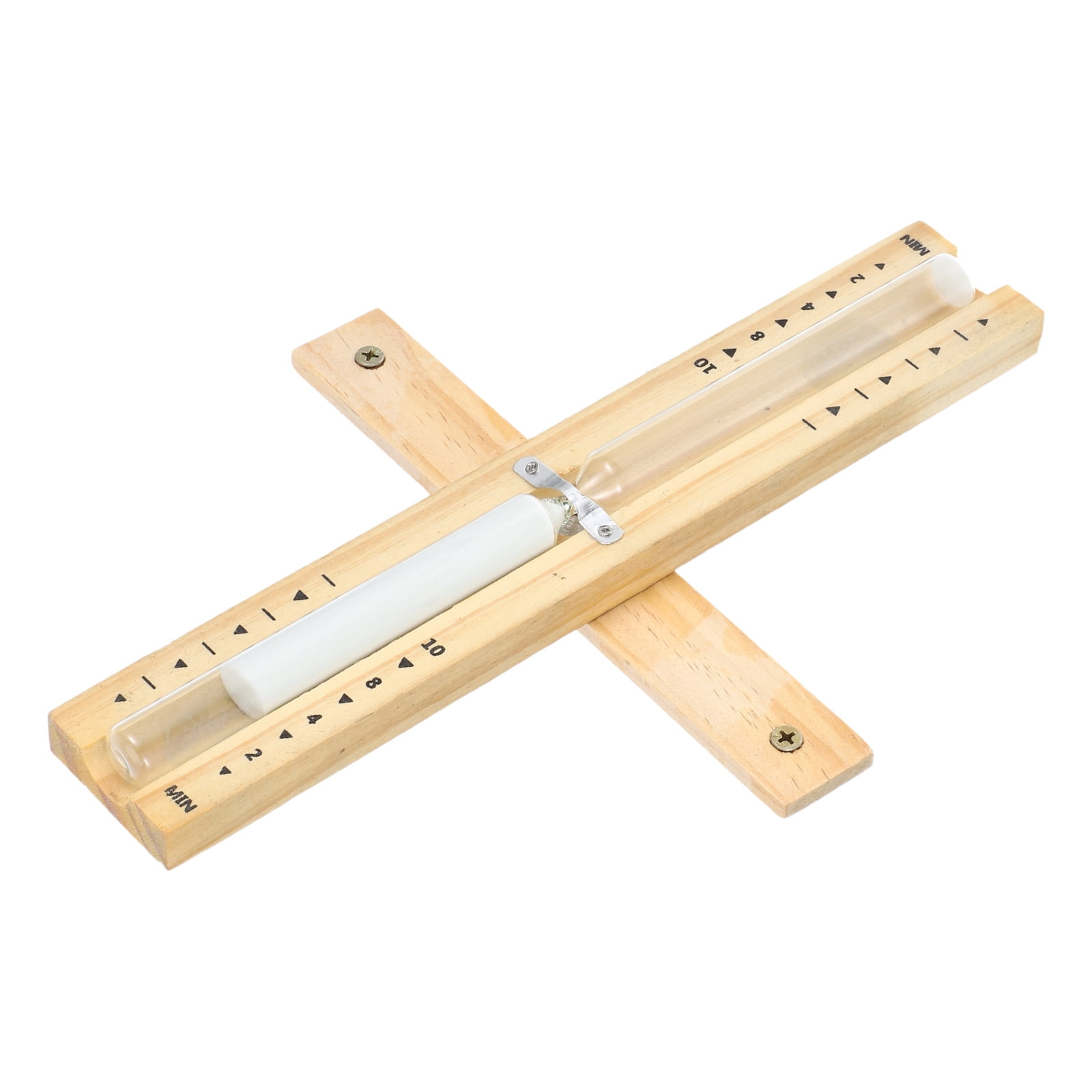 ADDHAT Wood Sand Timer Hourglass Timer Wood Time Reminder General Users ...