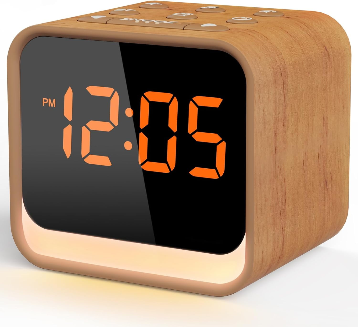 Housbay White Noise Machine with Alarm Clock for Bedrooms, Bluetooth ...