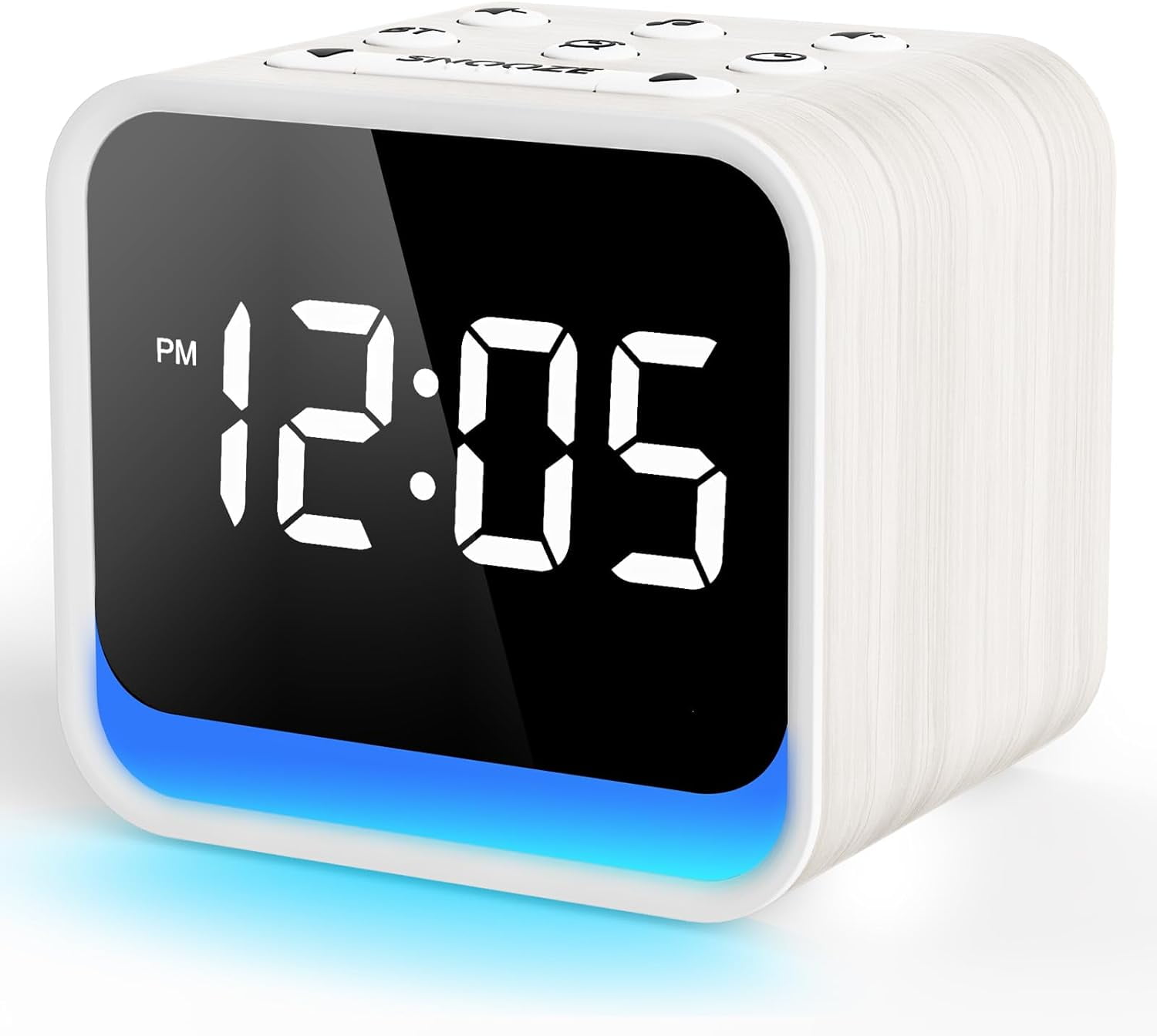 Housbay White Noise Machine with Alarm Clock for Bedrooms, Bluetooth ...