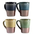 House 2 Home, 4 Pc 11oz Ceramic Coffee Mug Set - Walmart.com