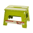 House 2 Home 8.5" Plastic One Step Folding Step Stool Sage Color and ...