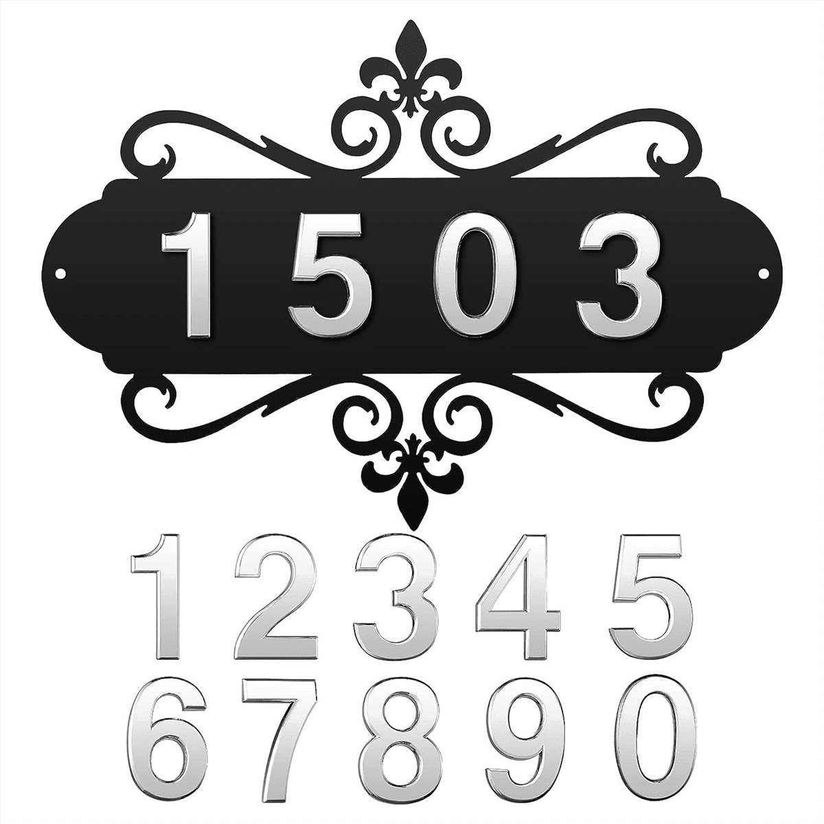 House Address Plaques Address Sign Mailbox Number Personalized Address ...