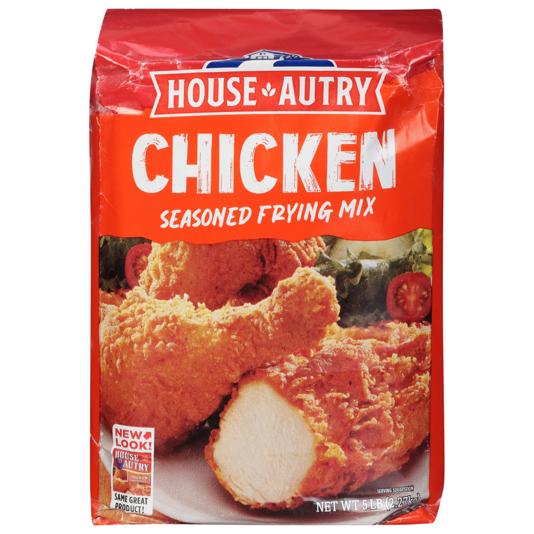 House Autry Chicken Breader 5 lb. Bag Ground Seasoned Fry Mix Coating ...