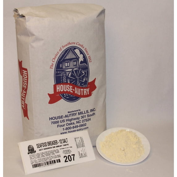 House Autry Low Sodium Mix Fry Flour Seafood Breader, 25 Pound -- 1 ...