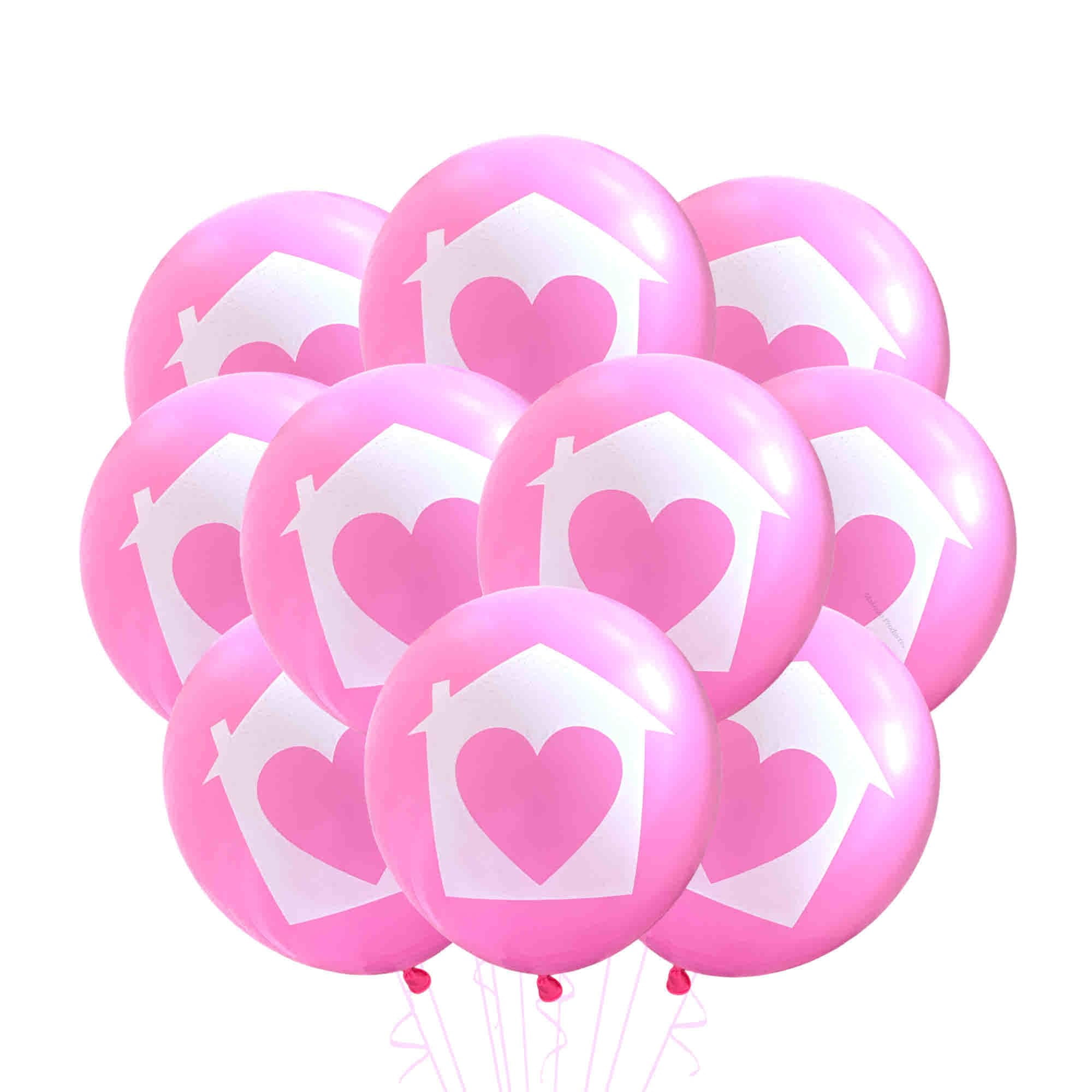 House Balloons 12 CORNET Count Standard size, House Warming Party, Home ...