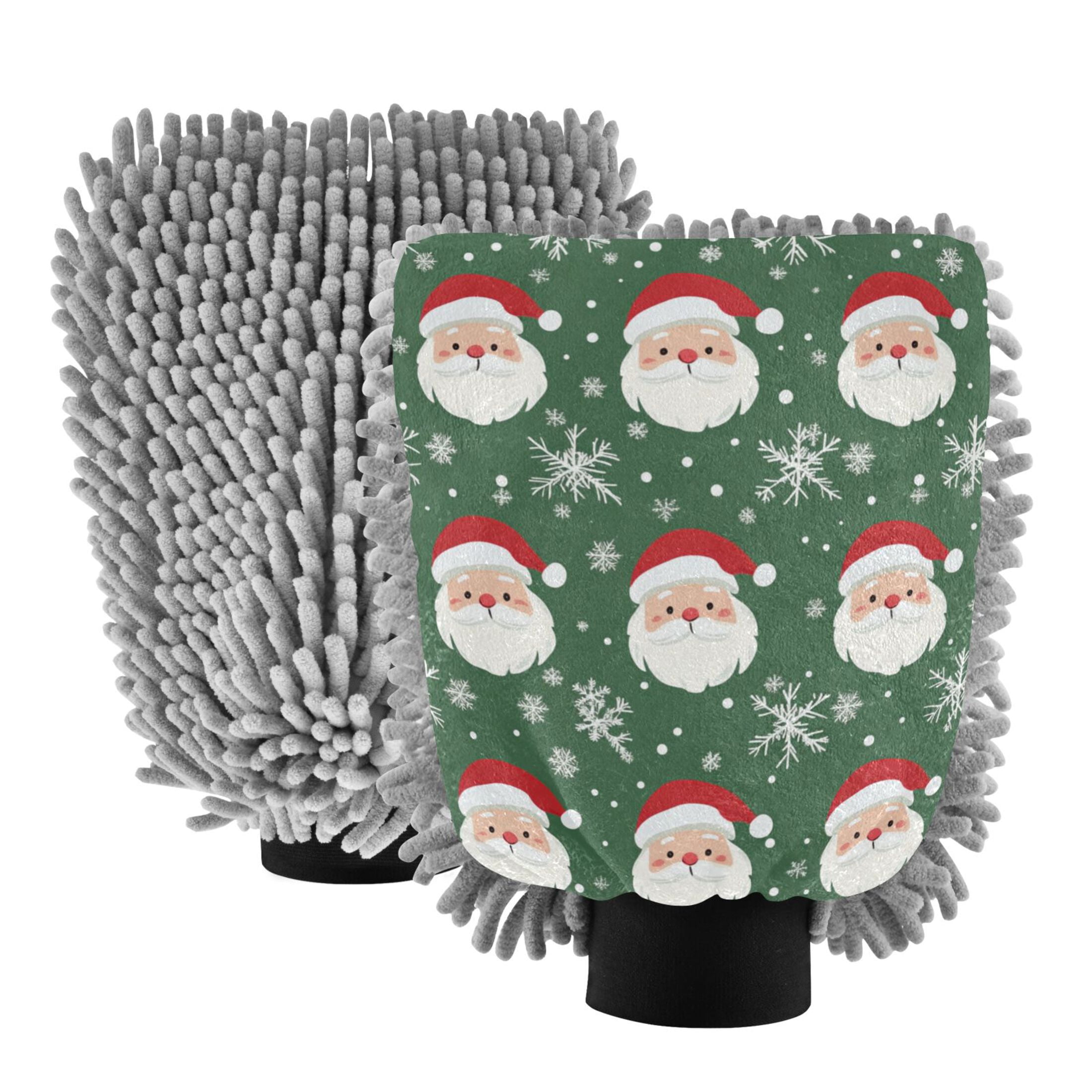 House Cleaning and Car Wash Mitts, Home Dusting Microfiber Gloves ...