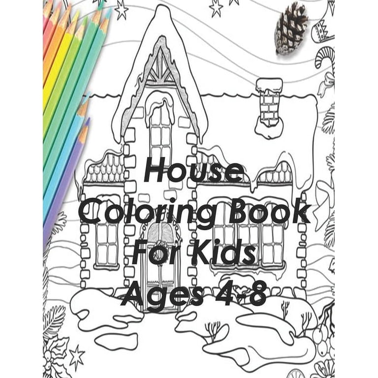 Big Mansion Coloring Pages