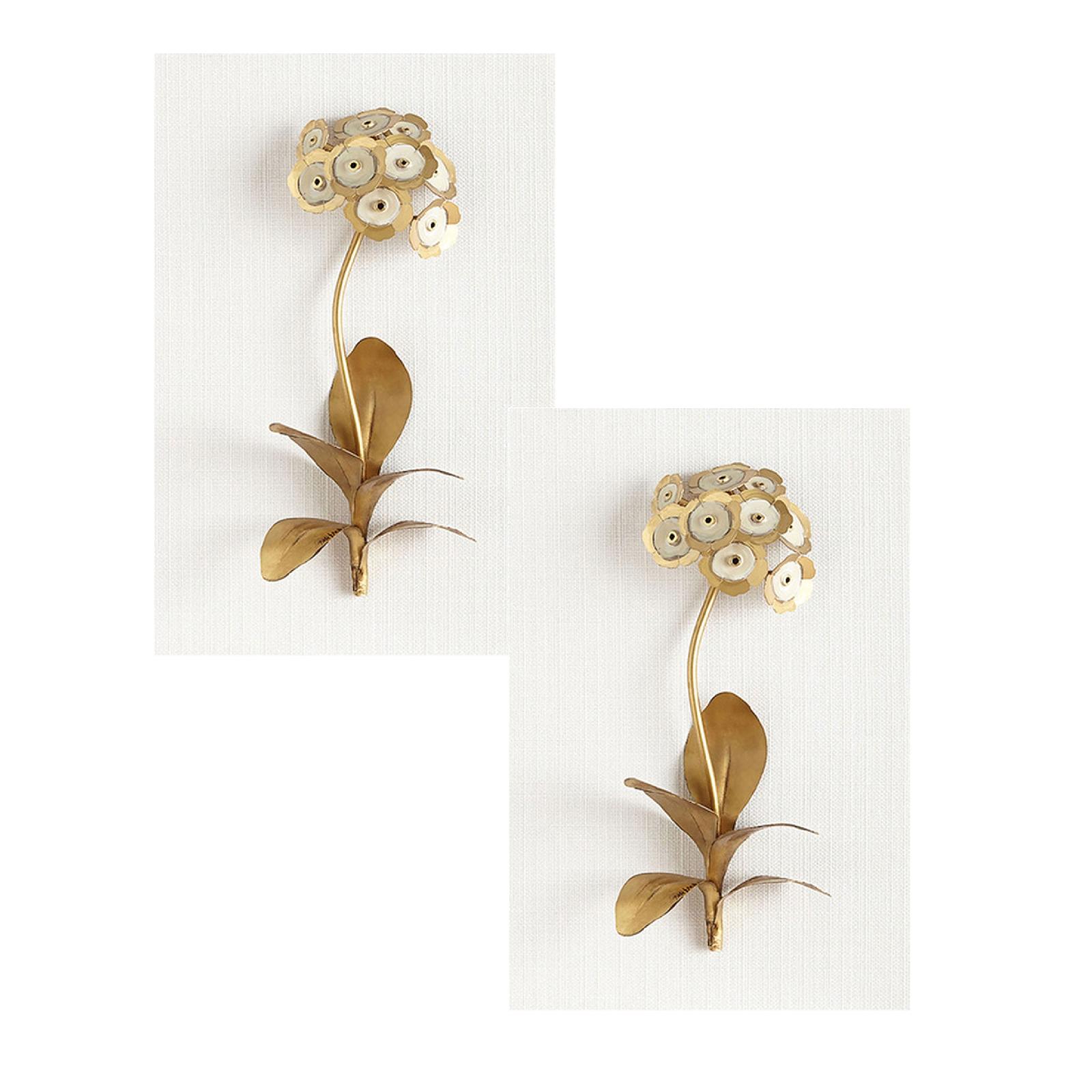 House Decoration piece picture set,Wall framed floral pictures, large art 2PCS Room Decor Wall 3 ...