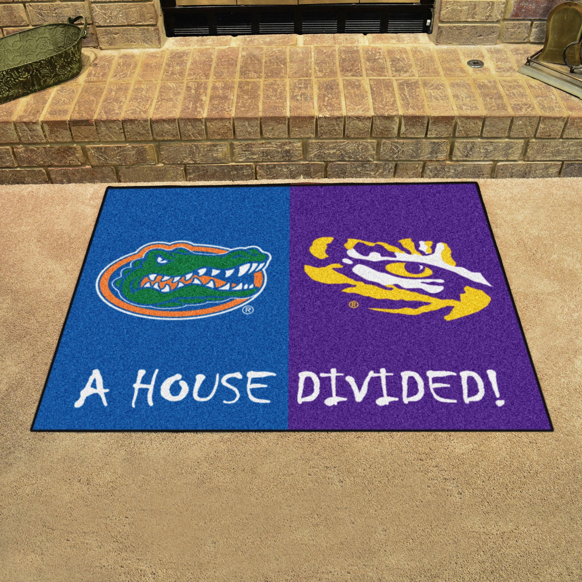 House Divided Mat - House Divided House Divided - Florida / LSU 33.75 ...